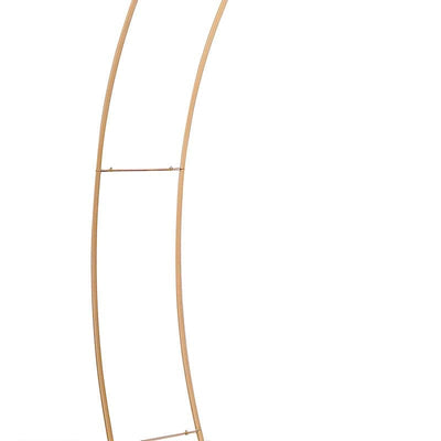 Gold 8 feet Metal Double Hoop Backdrop Stand Wedding Arch – Balsa ...