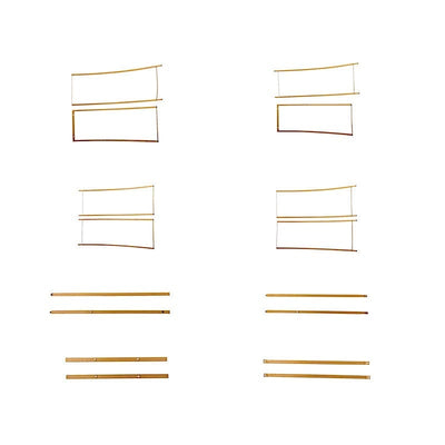 Gold 8 feet Metal Double Hoop Backdrop Stand Wedding Arch – Balsa ...