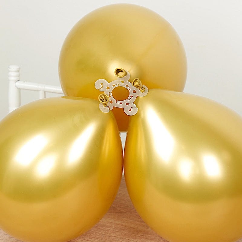 100 Clear Plastic Balloon Clip Connectors Wedding Arch Decoration Tool ...