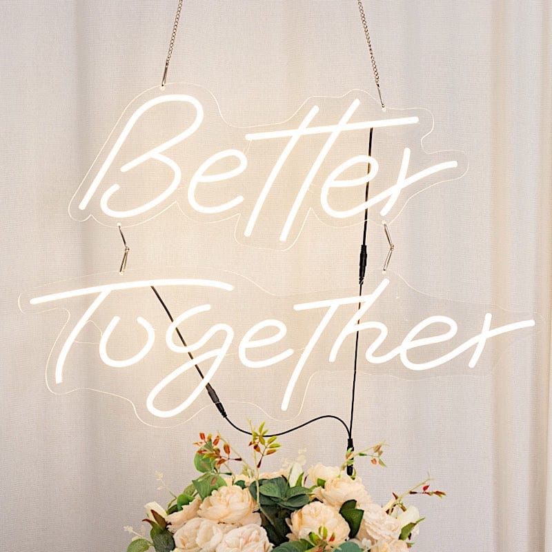 Better together wedding sign | Beachweddingtips.com