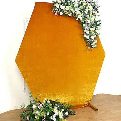 8 feet Fitted Velvet Hexagon Backdrop Stand Cover – Balsa Circle, LLC