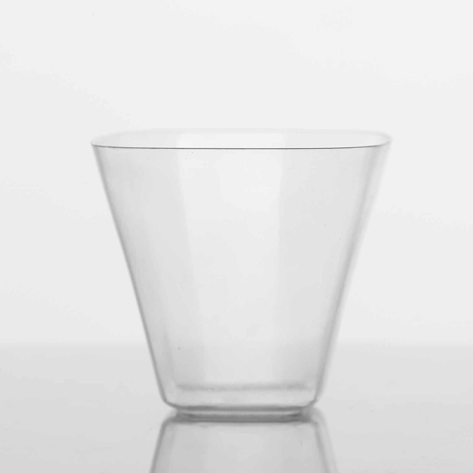 24 pcs 4 oz. Clear Disposable Plastic Drink or Dessert Cups Glasses ...
