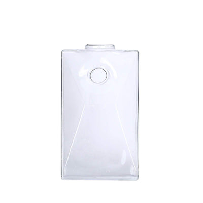 3 Clear Trapezoid Glass Wall Hanging Terrariums Vases – Balsa Circle, LLC