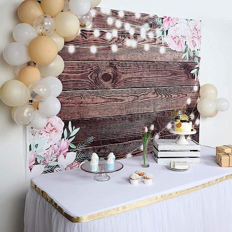 5x7 ft Vinyl Photography Background Vintage Wood Printed Backdrop ...