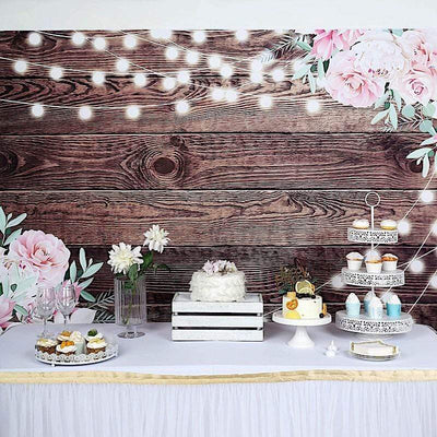 5x7 ft Vinyl Photography Background Vintage Wood Printed Backdrop ...