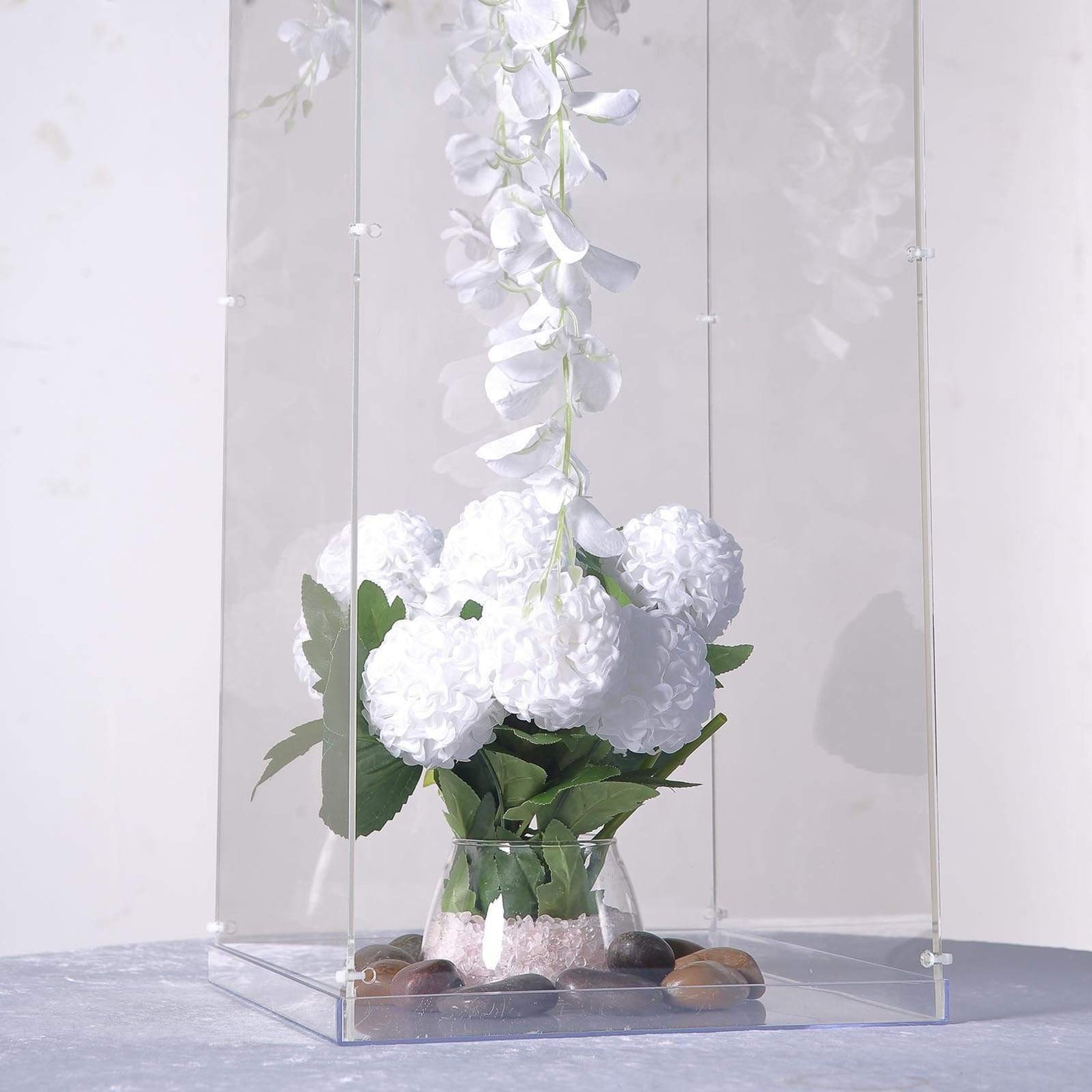 Acrylic Display Box Centerpiece with Lids – Balsa Circle, LLC