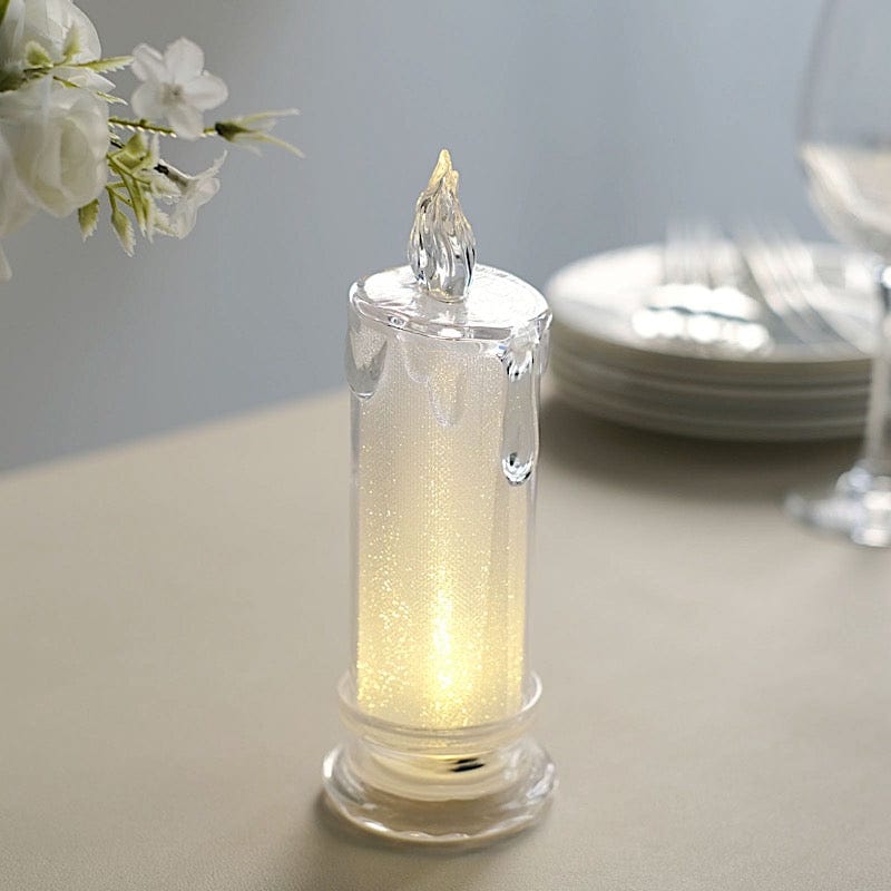 3 Warm White 7 in Battery Operated Pillar LED Candles – Balsa Circle, LLC