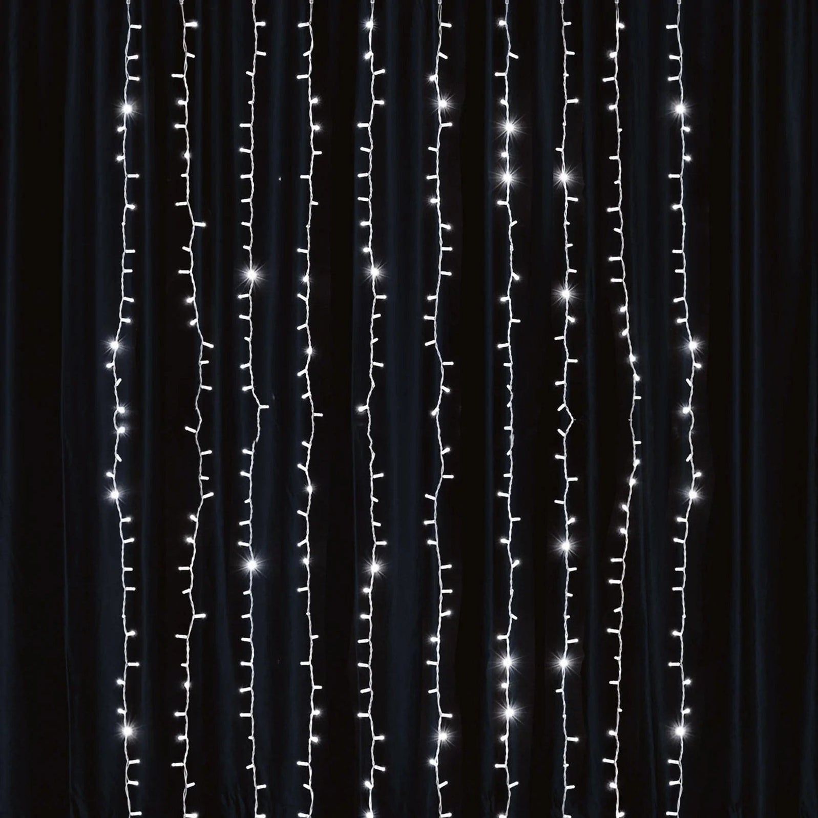 5 feet Icicle LED Fairy String Lights Backdrop Garland – Balsa Circle, LLC