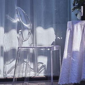 36 in tall Clear Plastic Transparent Chair – Balsa Circle, LLC