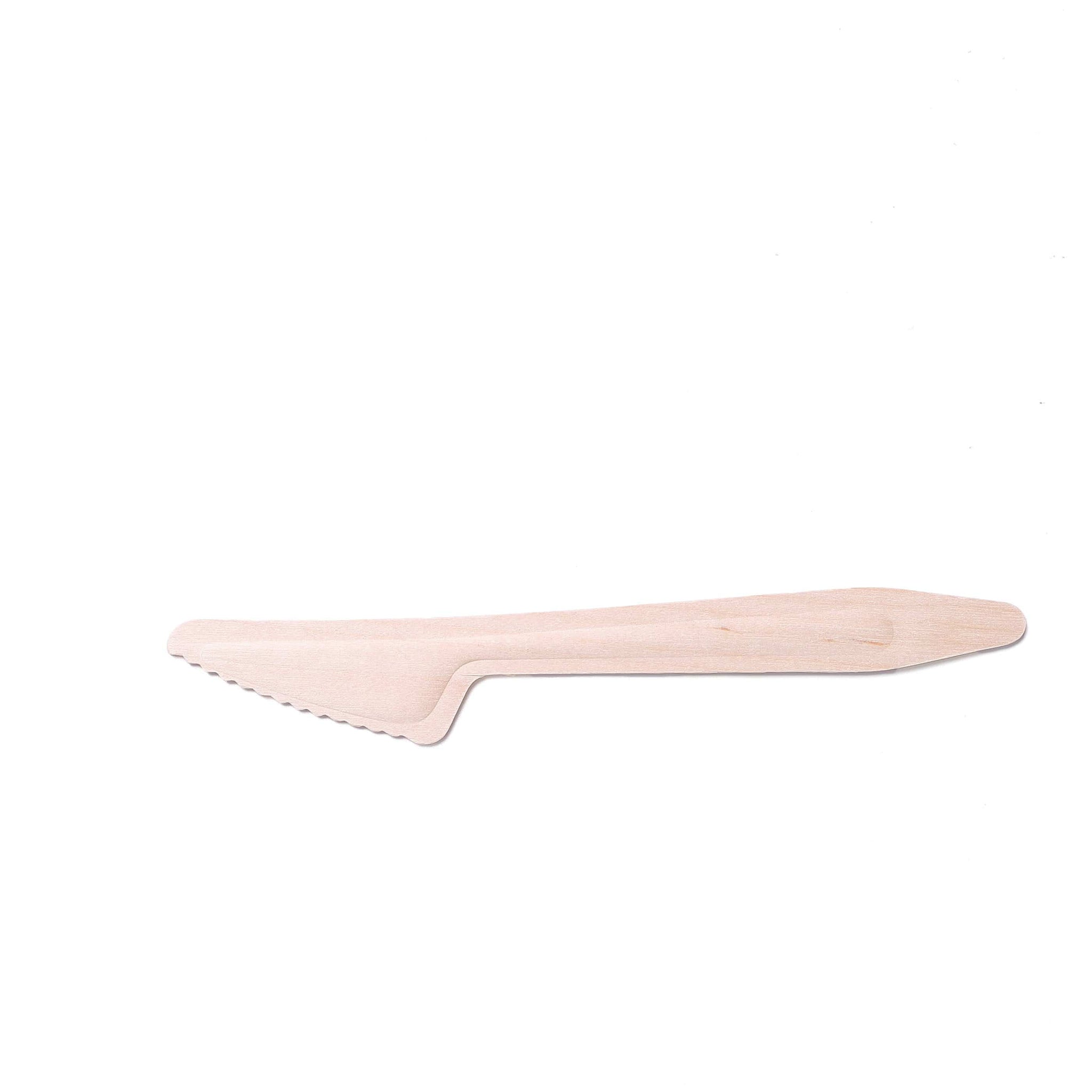 100 pcs 6.5" Natural Birch Wooden Knives – Balsa Circle, LLC