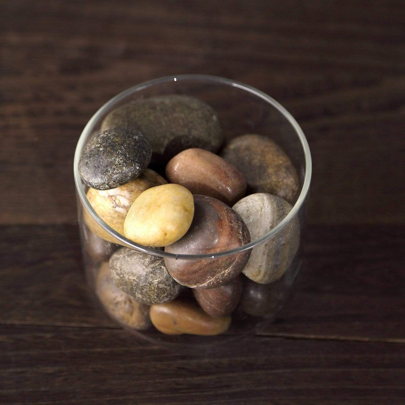 2 lbs Assorted Brown Natural Gravel Pebble Stones Vase Fillers – Balsa ...